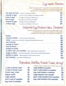 Breakfast Menu | Pier 1 Restaurant